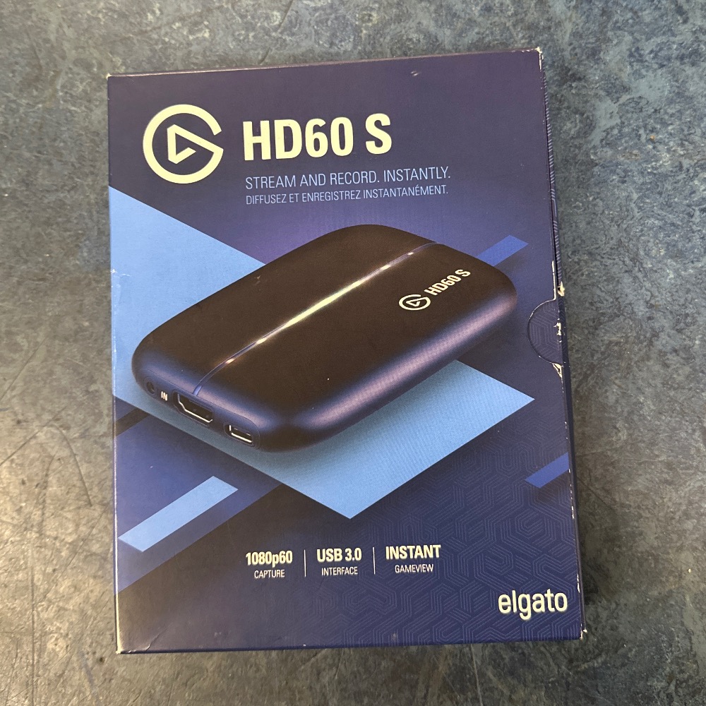 Pre-owned Elgato elgato hd60s game capture - Own4Less